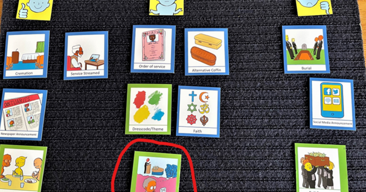 Talking Mats: Giving everyone a voice in funeral planning – Poppy's ...